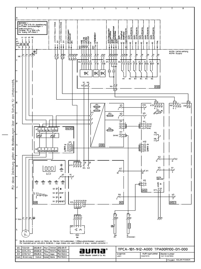 Tpca-1b1-1h2-A000tpa00r100-0i1-000 (1) (Auma) | PDF