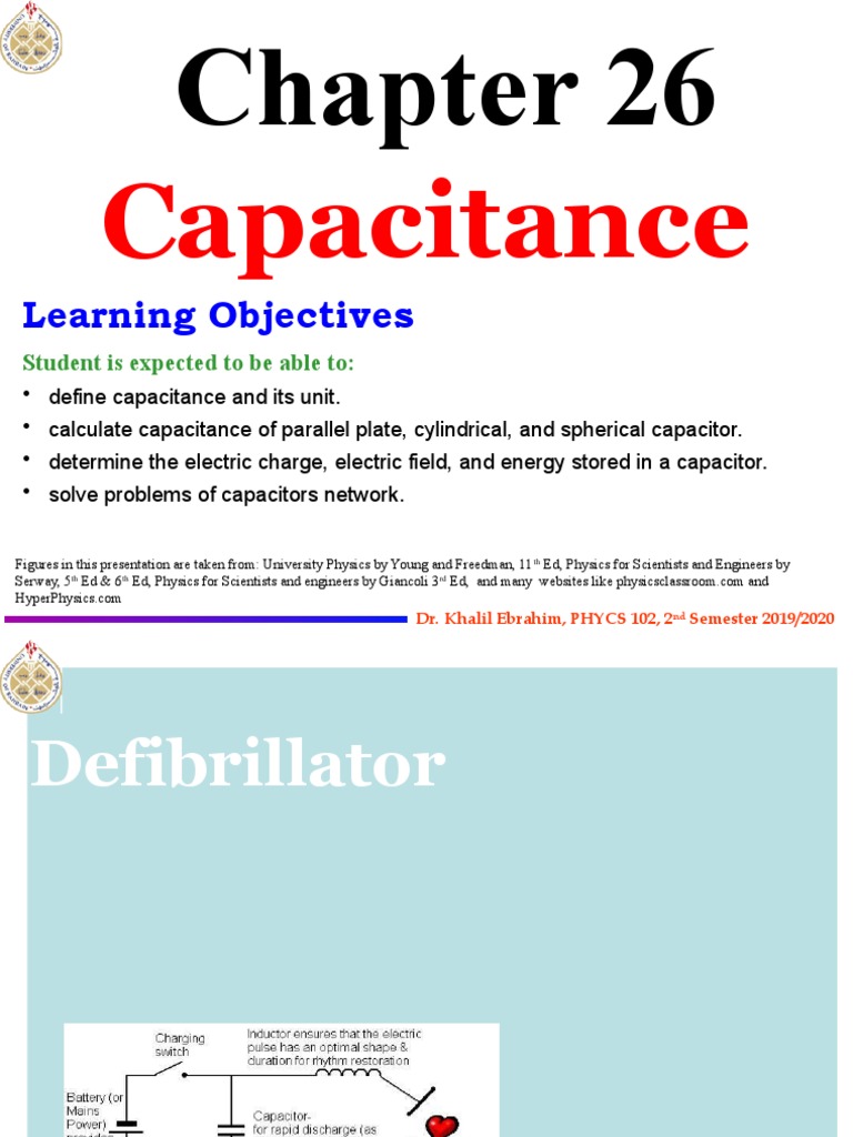 Chapter 26 Capacitance & Dielecrics | PDF | Capacitance | Dielectric