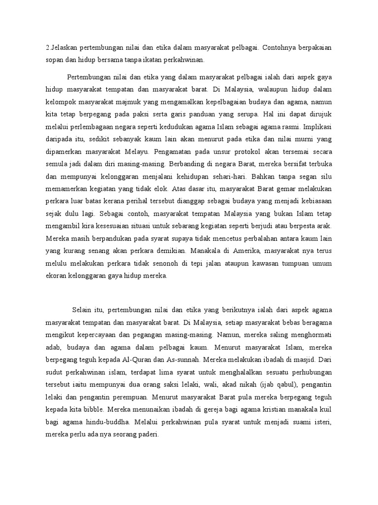 Kuiz Etika | PDF | Agama & Spiritualitas