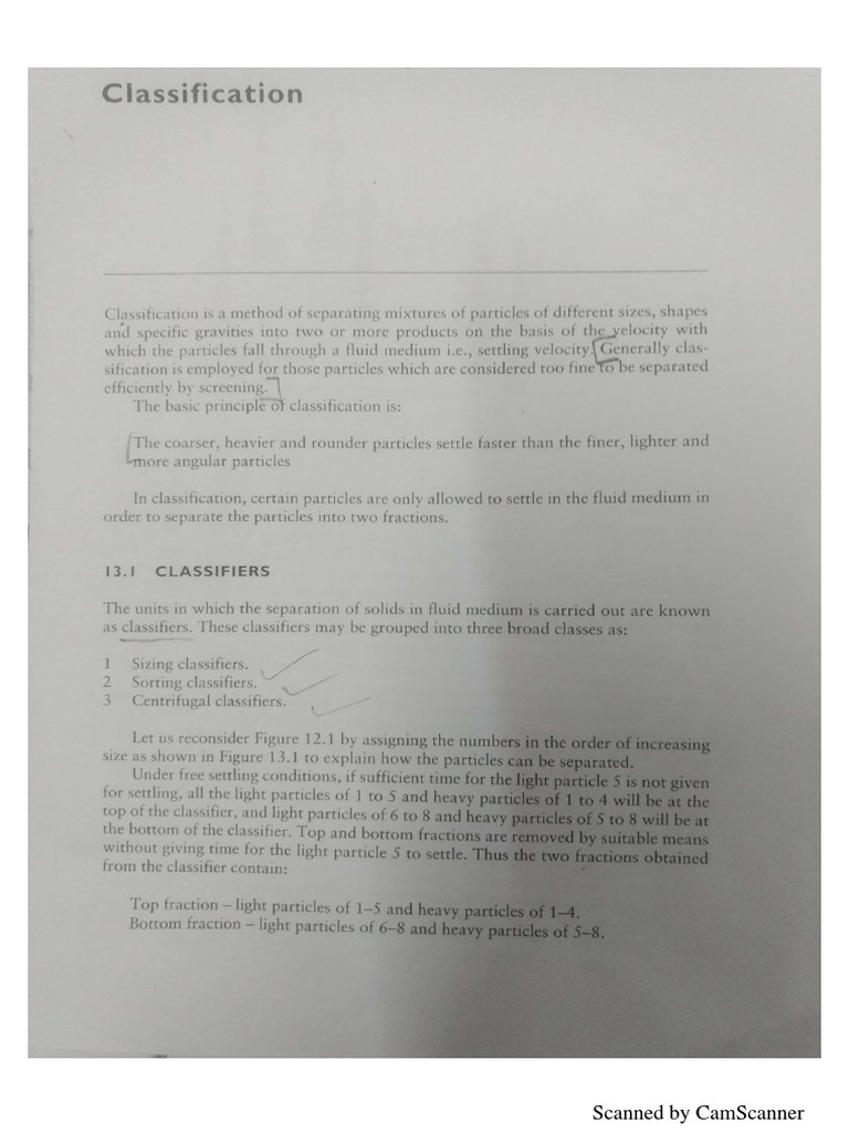 Classification MO | PDF