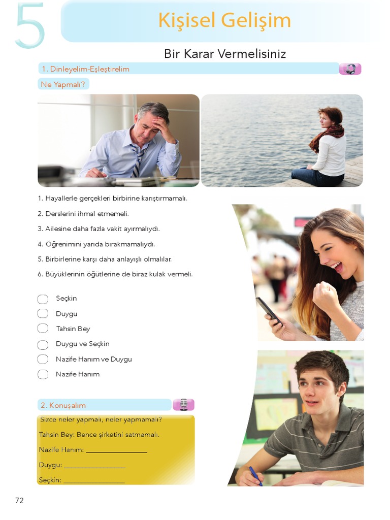 Altın Köprü A2 Ders Kitabı - 5. Ünite | PDF