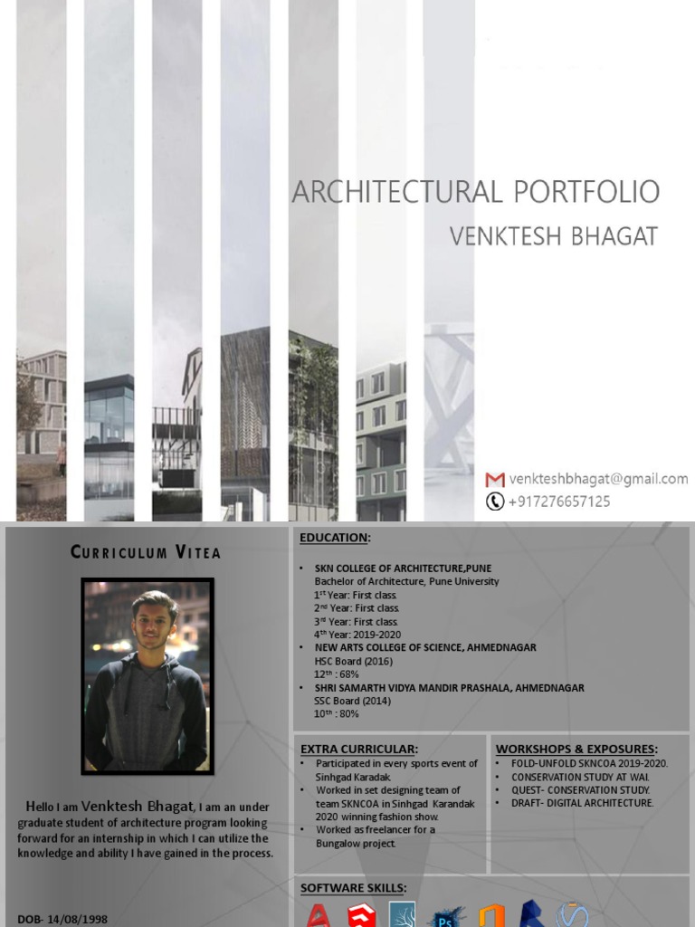 Architectural Portfolio | PDF | Apartment | Buildings And Structures