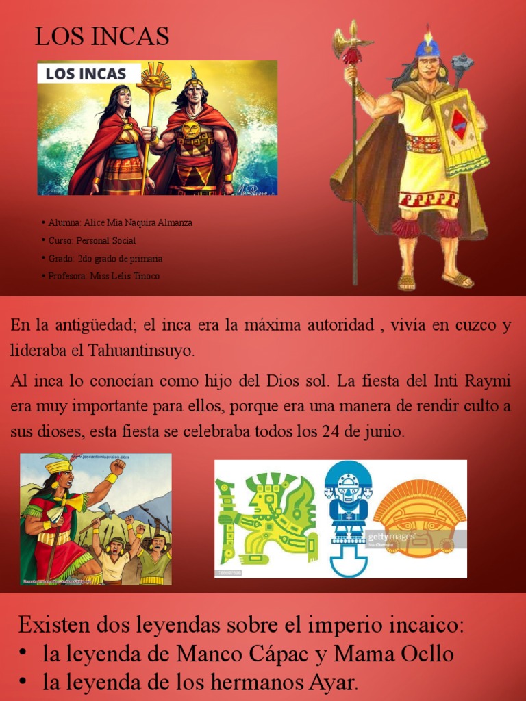 Los Incas | PDF | Imperio Inca