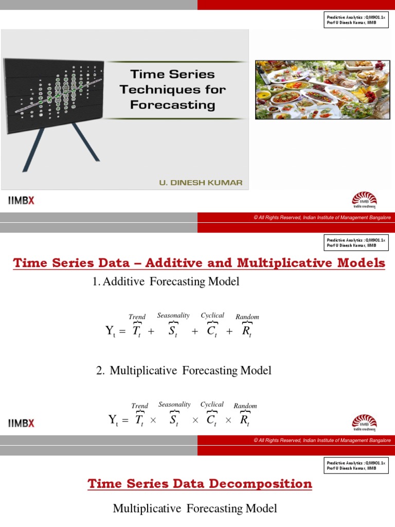 Time Series Analysis 2 | Download Free PDF | Seasonality | Forecasting