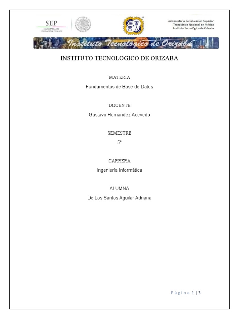 SGBD | PDF | SQL | Bases de datos