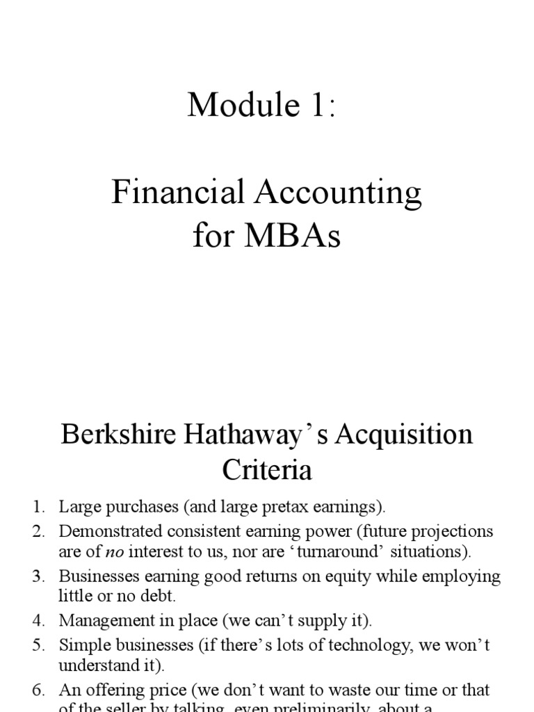 Financial Accounting For Mbas | PDF | Cash Flow Statement | Financial Audit