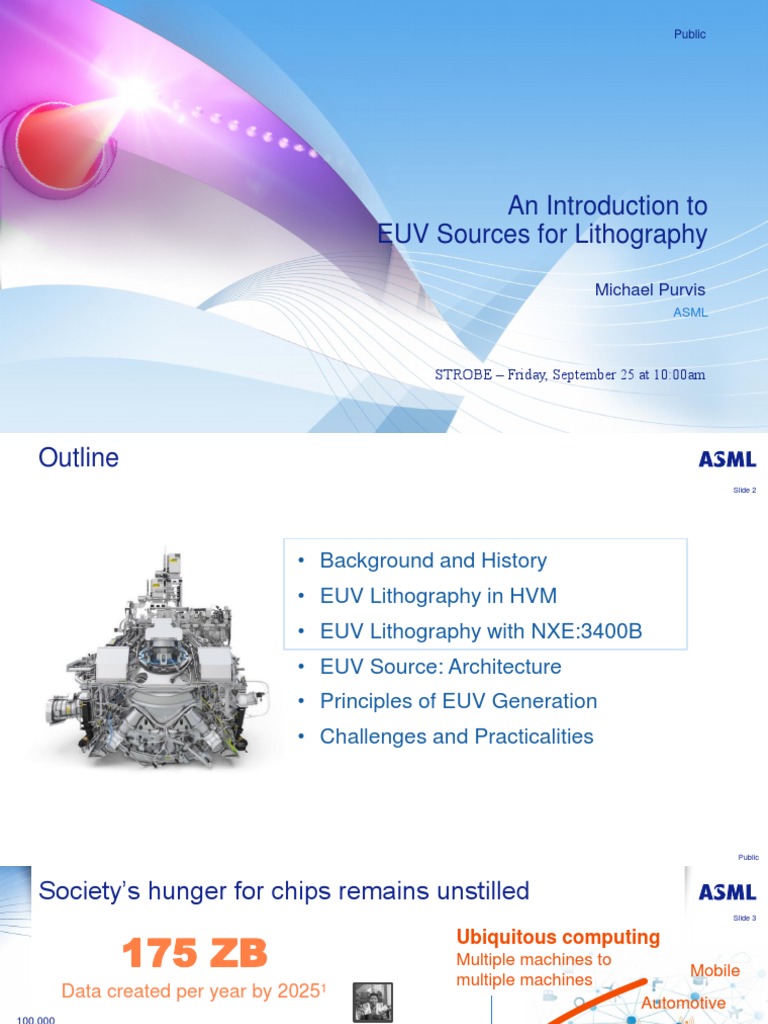 Asml Euv Sources | PDF | Laser | Chemistry