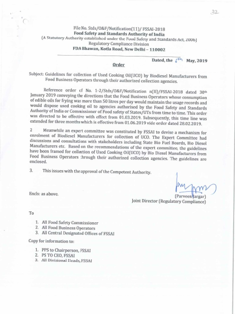 Used Cooking Oil Collection Methods | PDF