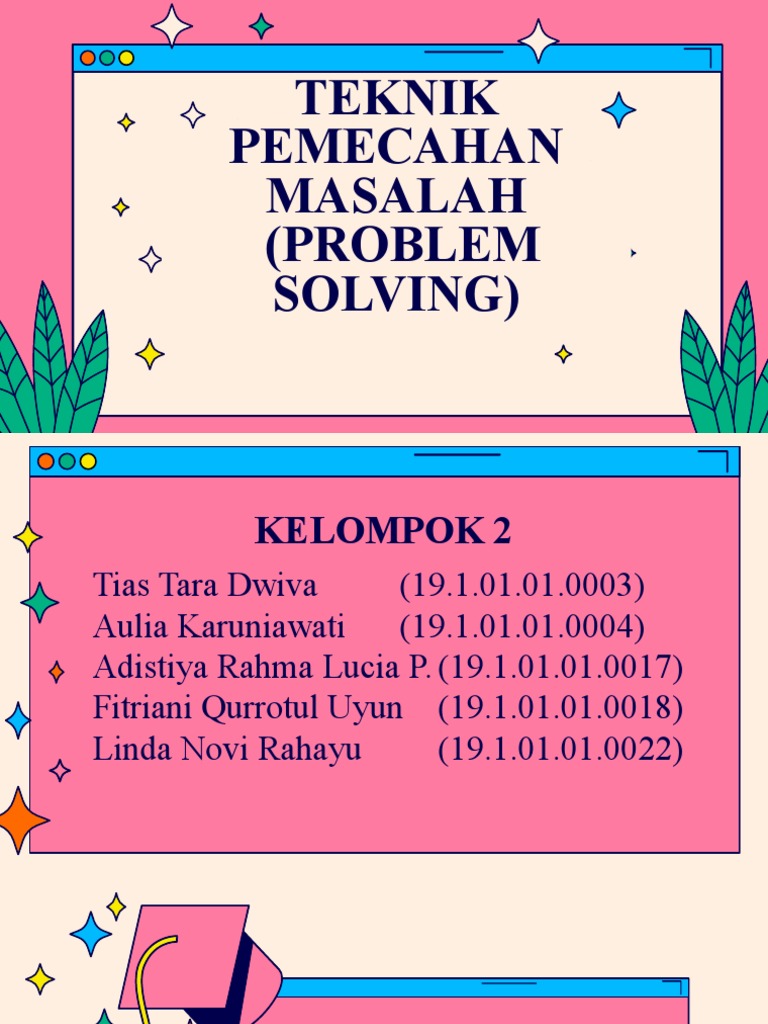 6 - Teknik Pemecahan Masalah (Problem Solving) | PDF