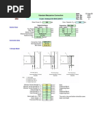 Column Splice Detail (UC 203x203x86) | PDF | Tension (Physics ...