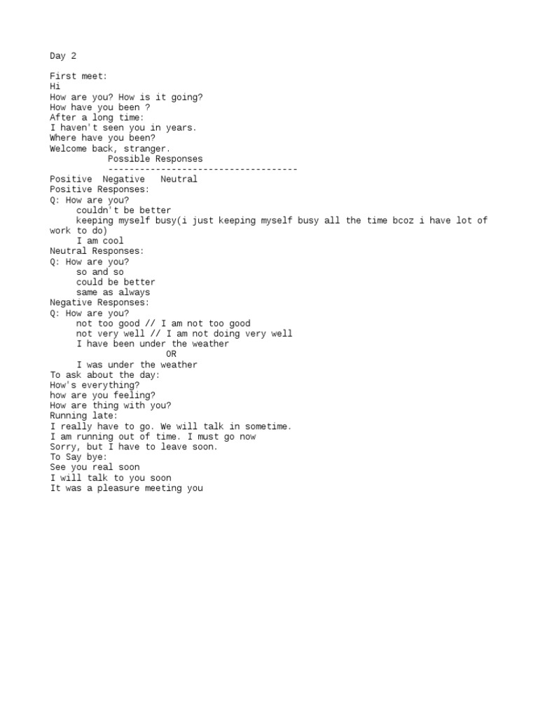 30 Day English Challenge | PDF