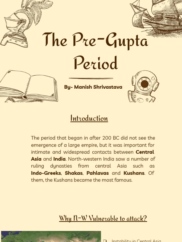 The Pre Gupta Period Sakas Etc Central Asia Part 1 Lecture 19 | PDF ...