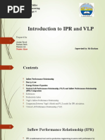 Introduction To IPR and VLP | PDF | Lift (Force) | Pressure