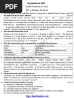 HSC 2026 English 2nd Paper Syllabus | PDF | Syntax | Grammar