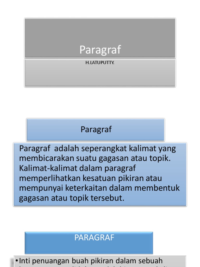 Paragraf | PDF