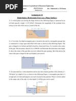 Total+Hydrostatic+Forces+on+Plane+Surfaces+SAMPLE+PROBLEMS (1) | PDF | Pressure | Force