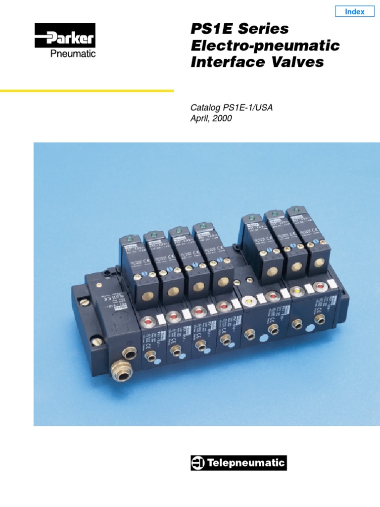 PS1E Series Electro-Pneumatic Interface Valves | PDF