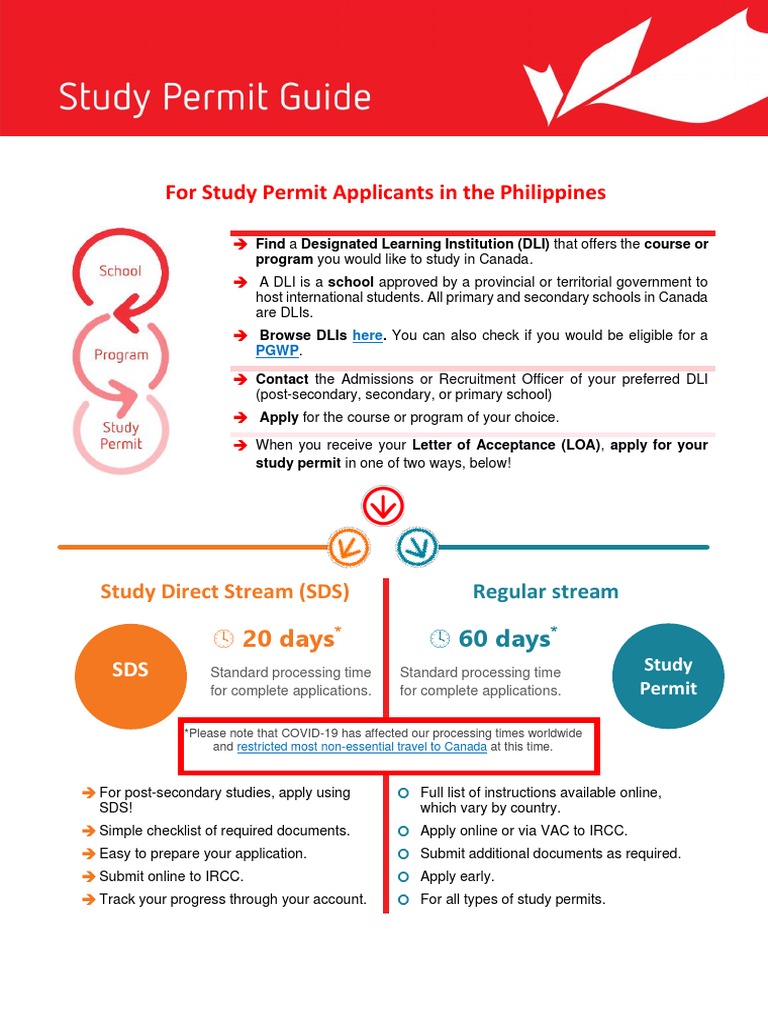 IRCC Updated Study Permit - Oct2020 | PDF | Learning | Test/Examination