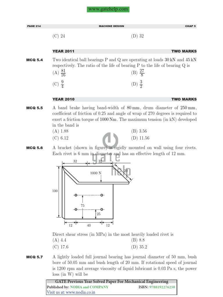 Machine Design-2 | PDF