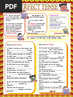 216 - Tiempos Perfectos | PDF | Perfect (Grammar) | Grammatical Tense