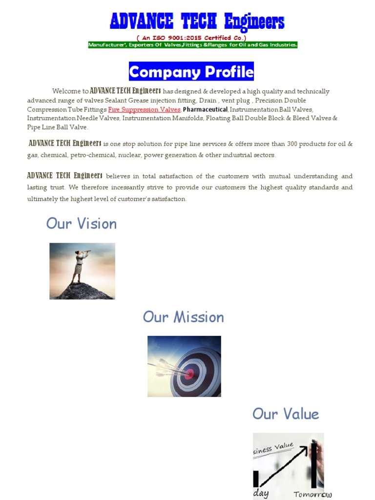 Advanced Valves & Fittings Manufacturer | PDF | Pipe (Fluid Conveyance ...