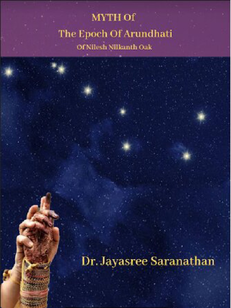 Myth of The Epoch of Arundhati of Nilesh Nilkanth Oak | PDF | Falsifiability | Science