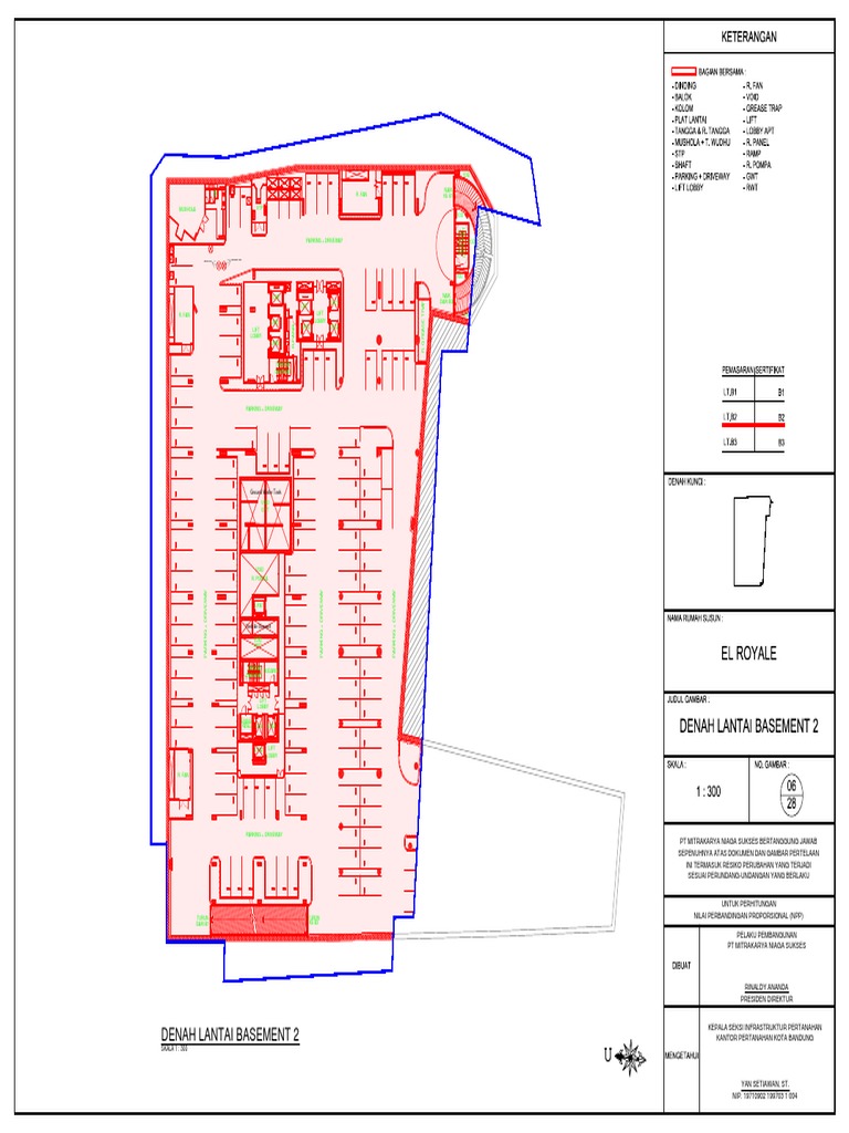 2.denah Basement 2 | PDF