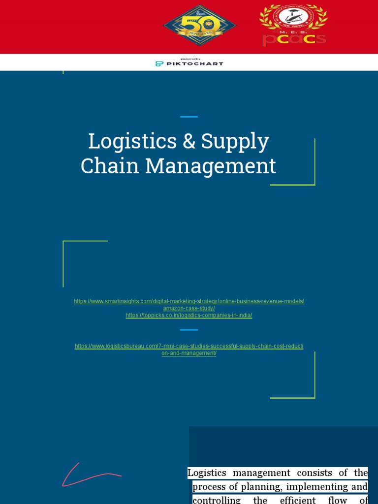 Introduction To Logistics Management | PDF | Logistics | Warehouse
