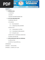 Crane Lifting Plan Lifting Operation Method Statement/Lift Plan & Risk ...