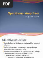 Operational Amplifier and Its Applications: Unit 5 | PDF | Operational ...