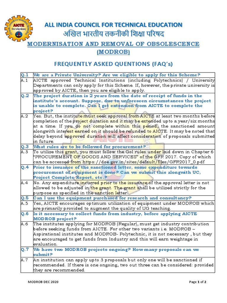 Modrob Faq's PDF | PDF | Government | Business
