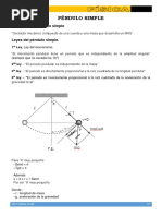 Ejercicios Péndulo Simple | PDF | Péndulo | Matemáticas