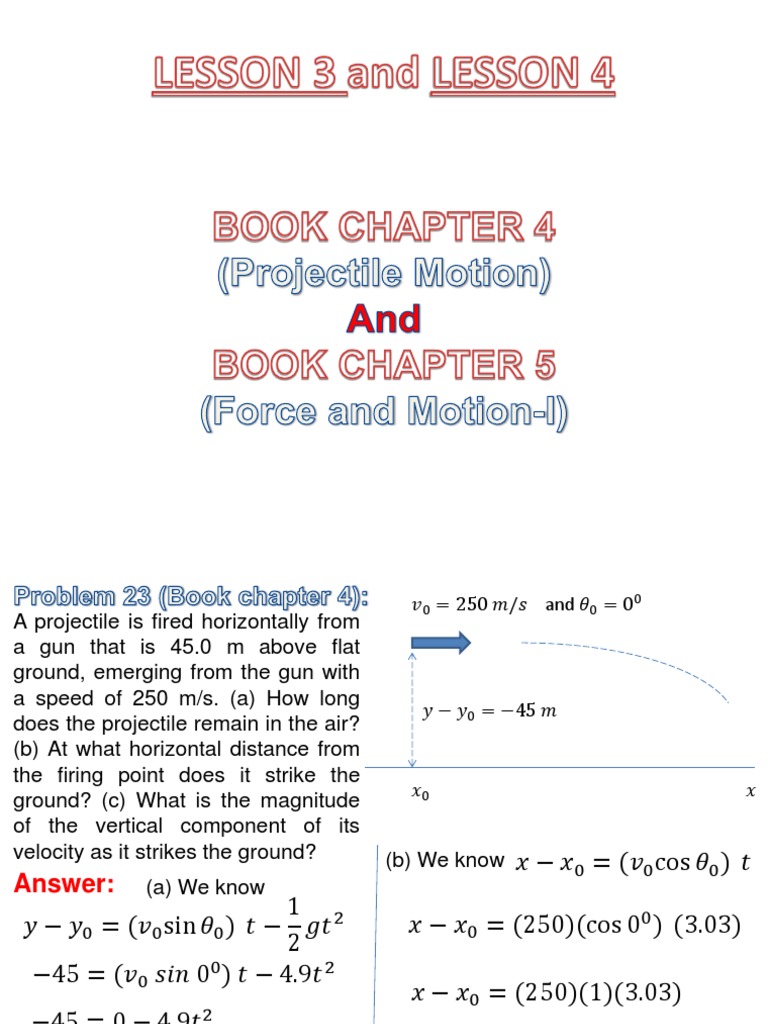LESSON 3 AND LESSON 4 (Mid - Fall20) PDF | Download Free PDF | Force ...