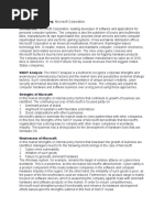 Company Profile of Microsoft | PDF | Microsoft | Expense