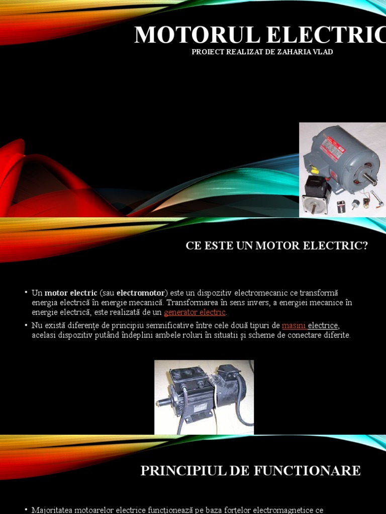 Motorul Electric | PDF
