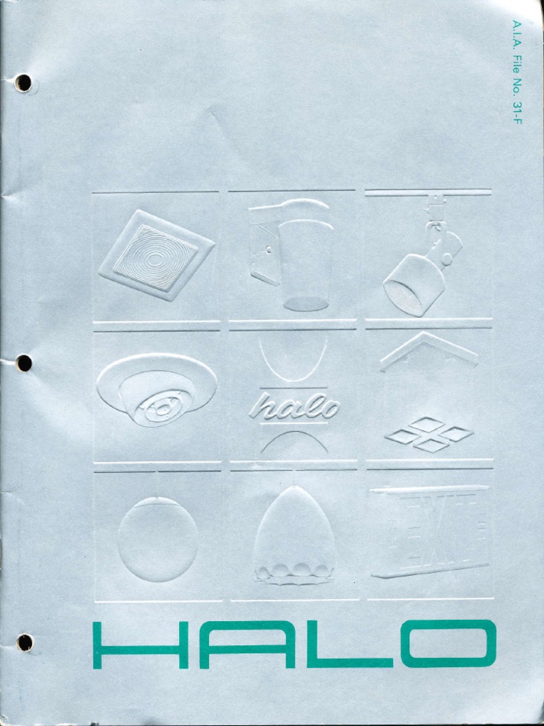 Halo Lighting Product Catalog 1977 | PDF | Lighting | Incandescent ...