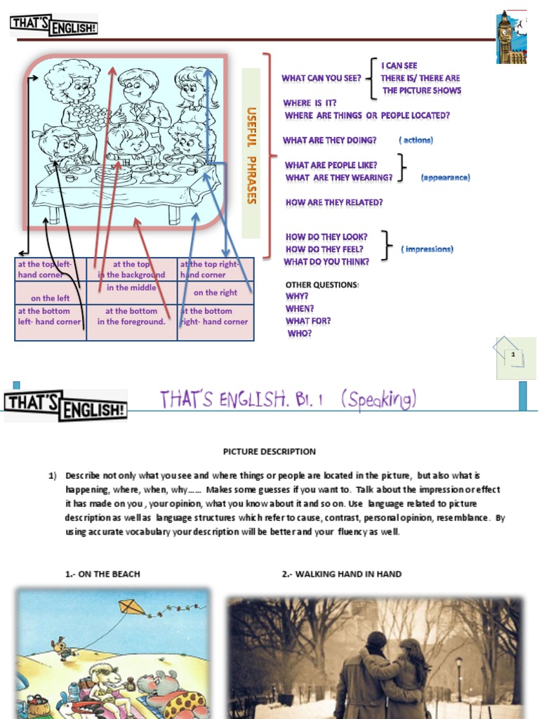 Picture Description | PDF