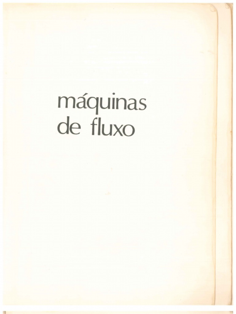 LIVRO Máquinas de Fluxo - Carl Pfleiderer - Hartwig Petermann PDF | PDF