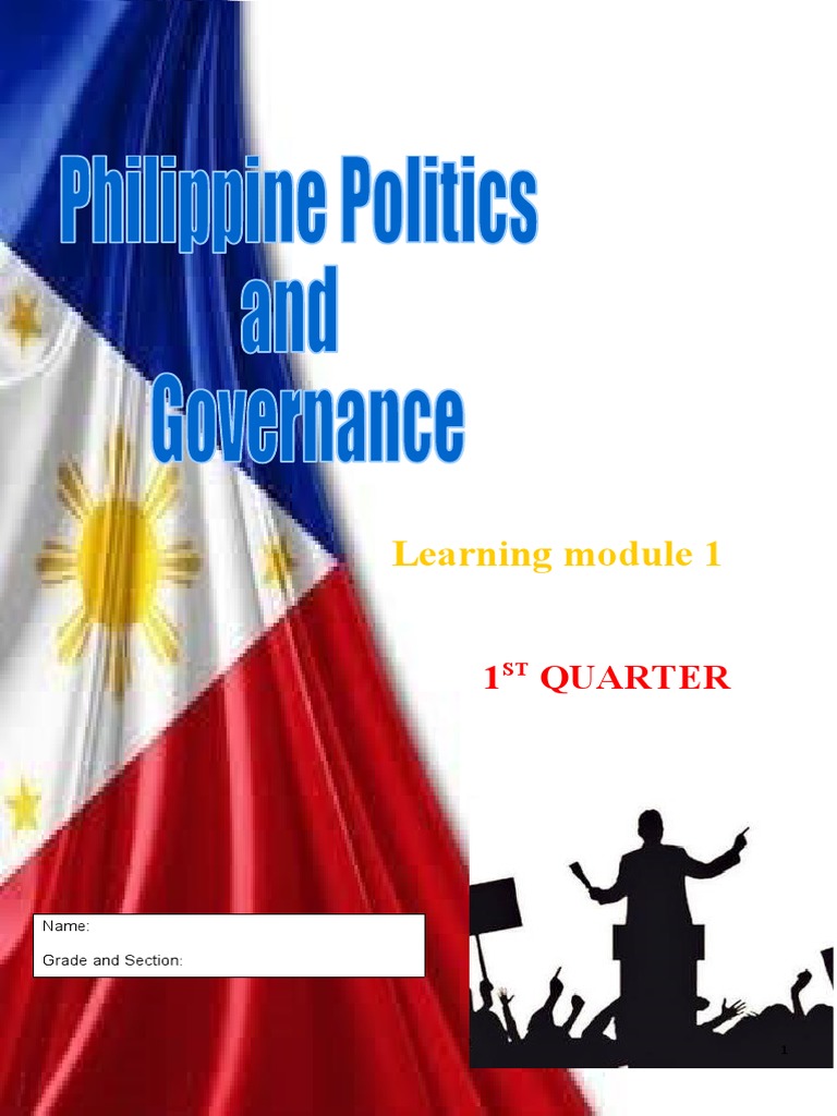 PPG Module 1: Politics and Governance | PDF | Good Governance | Governance