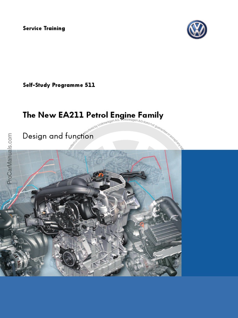 SSP-511 The New EA211 Petrol Engine Family PDF | PDF