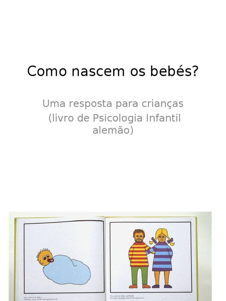 Como Nascem Os Bebés | PDF