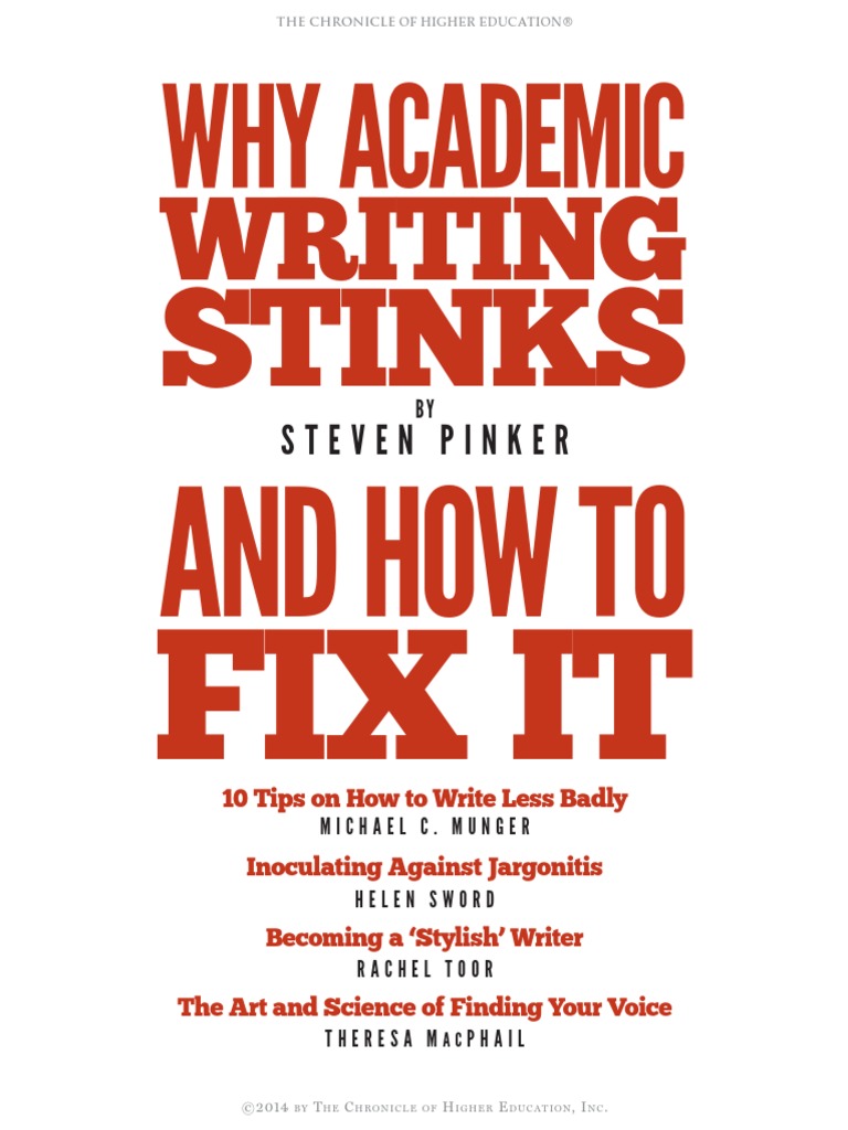 Why Academic Writing Stinks | PDF | General Fiction