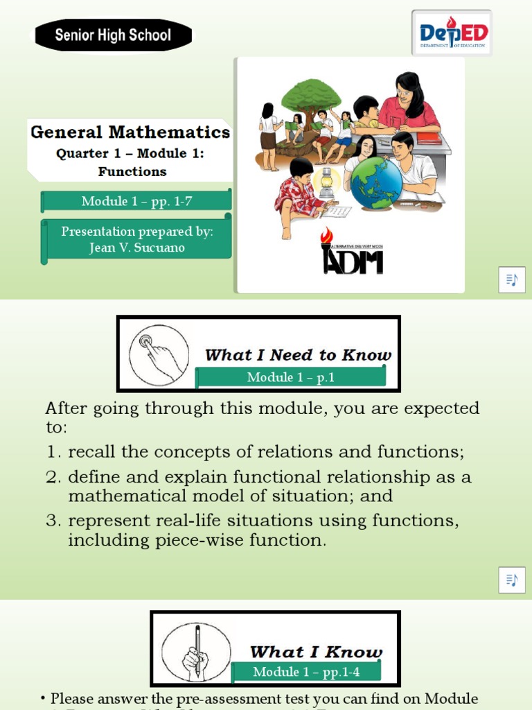 Module 1 - Pp. 1-7 Presentation Prepared By: Jean V. Sucuano | PDF ...