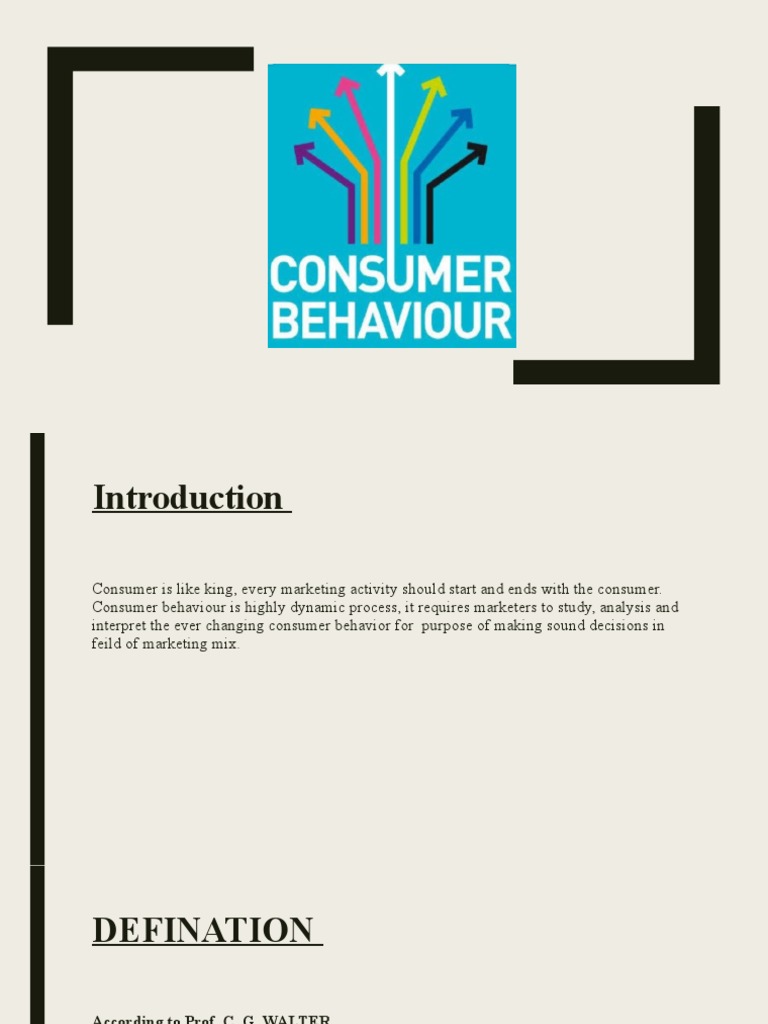 Consumer Behaviour and Dove | PDF | Consumer Behaviour | Behavior