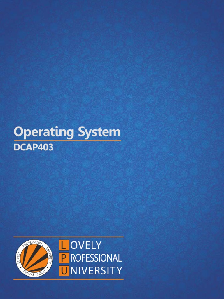 Operating Systems Notes | PDF | Operating System | Computer Program