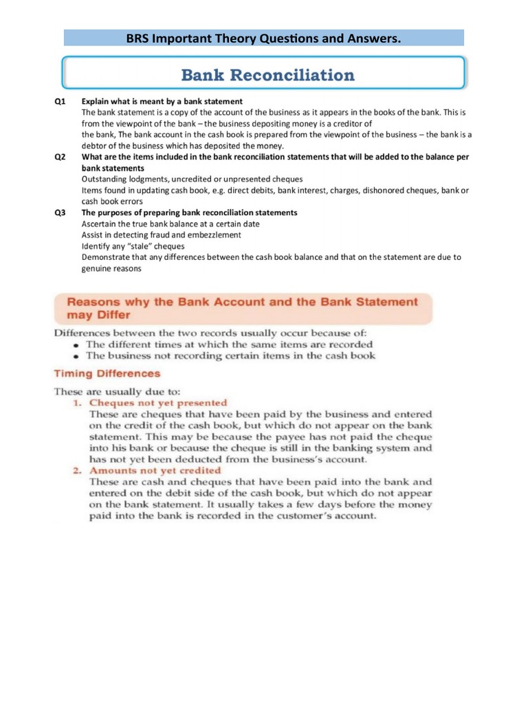 BRS Theory Questions and Answers | PDF