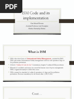ISM DOC Audit Checklist PDF | PDF | Audit | Risk