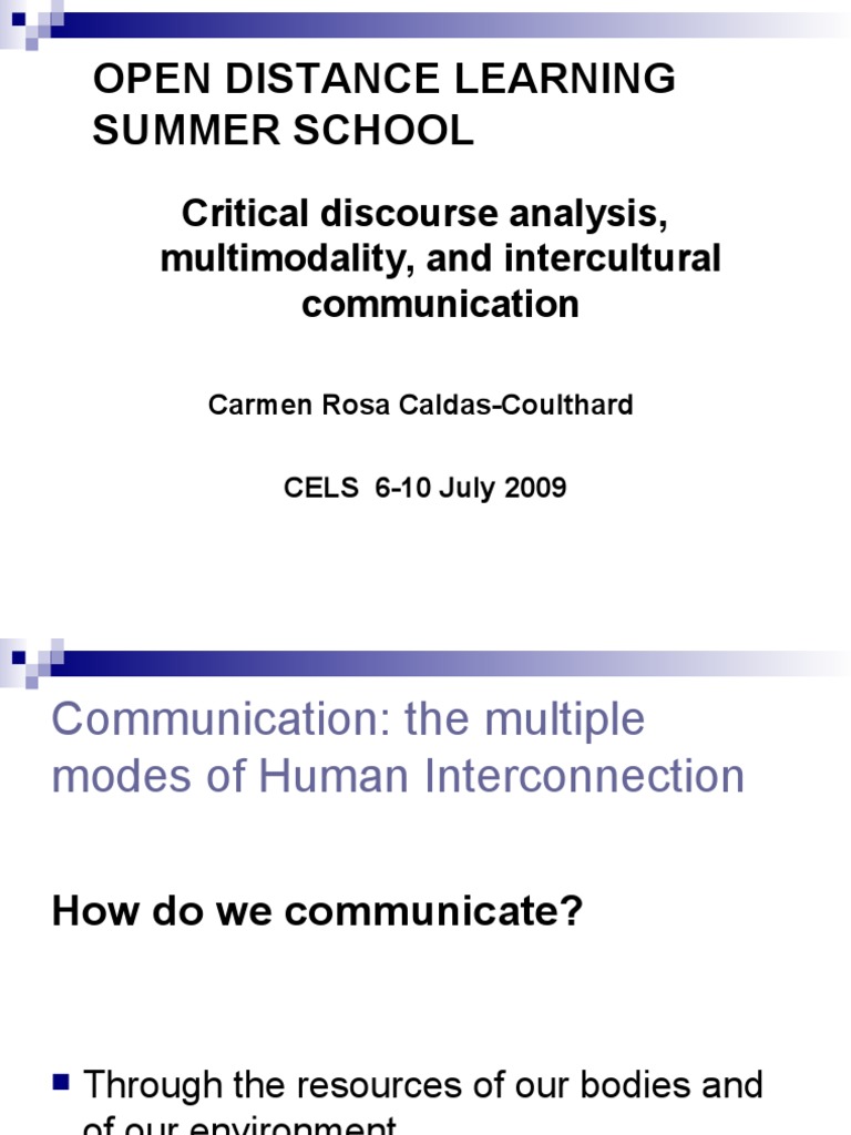 Carmen-Caldas-Coulthard-Critical Discourse Analysis, Multimodality, and Intercultural ...