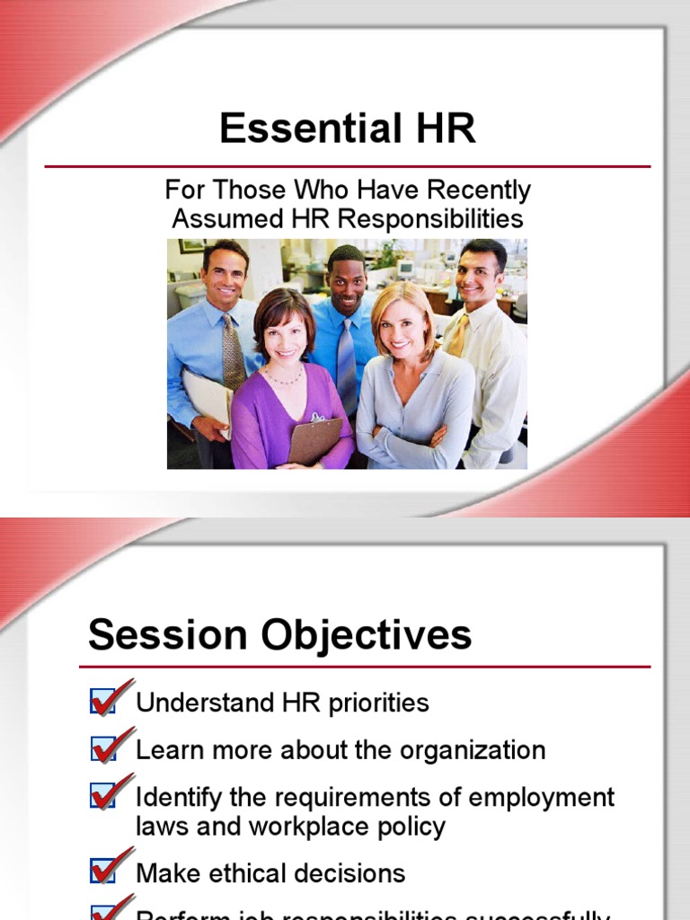 Essential HR Guide for New Managers | PDF | Regulatory Compliance ...