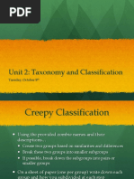 Taxonomy Graphic Organizer | PDF | Eukaryotes | Prokaryote